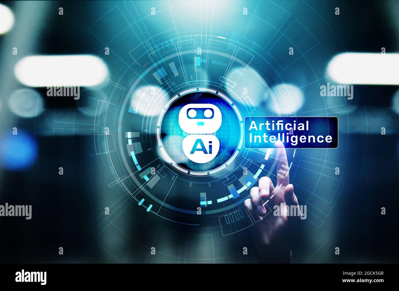 AI Artificial intelligence, Machine learning, Big data analysis and automation technology in ...