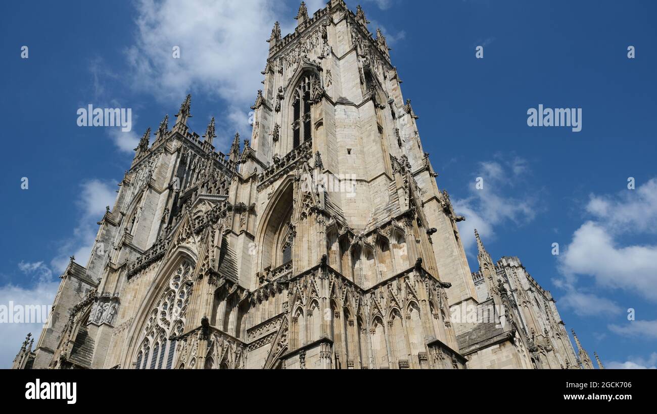 The Gothic Cathedral of York Minster, UK Stock Photo - Alamy