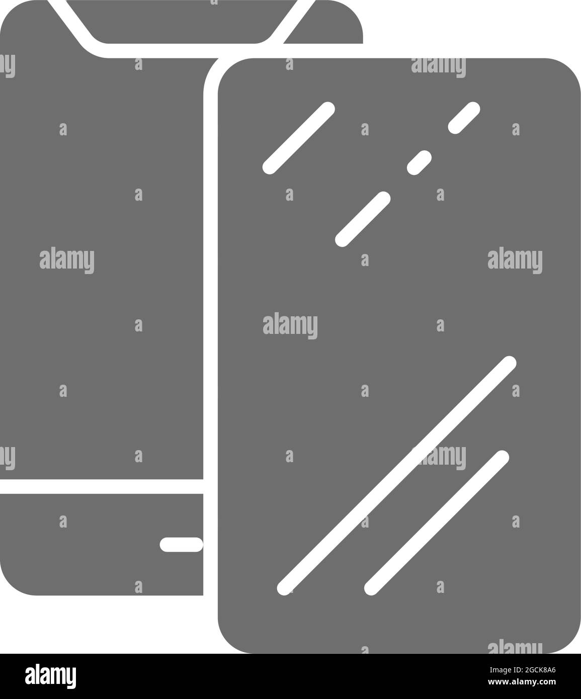 Protective film for screen Stock Vector Images - Alamy