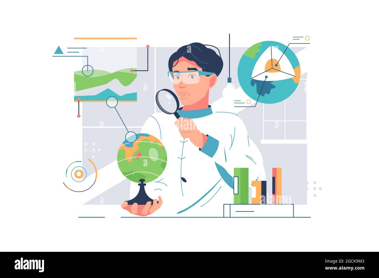 Exploration geology Cut Out Stock Images & Pictures - Alamy