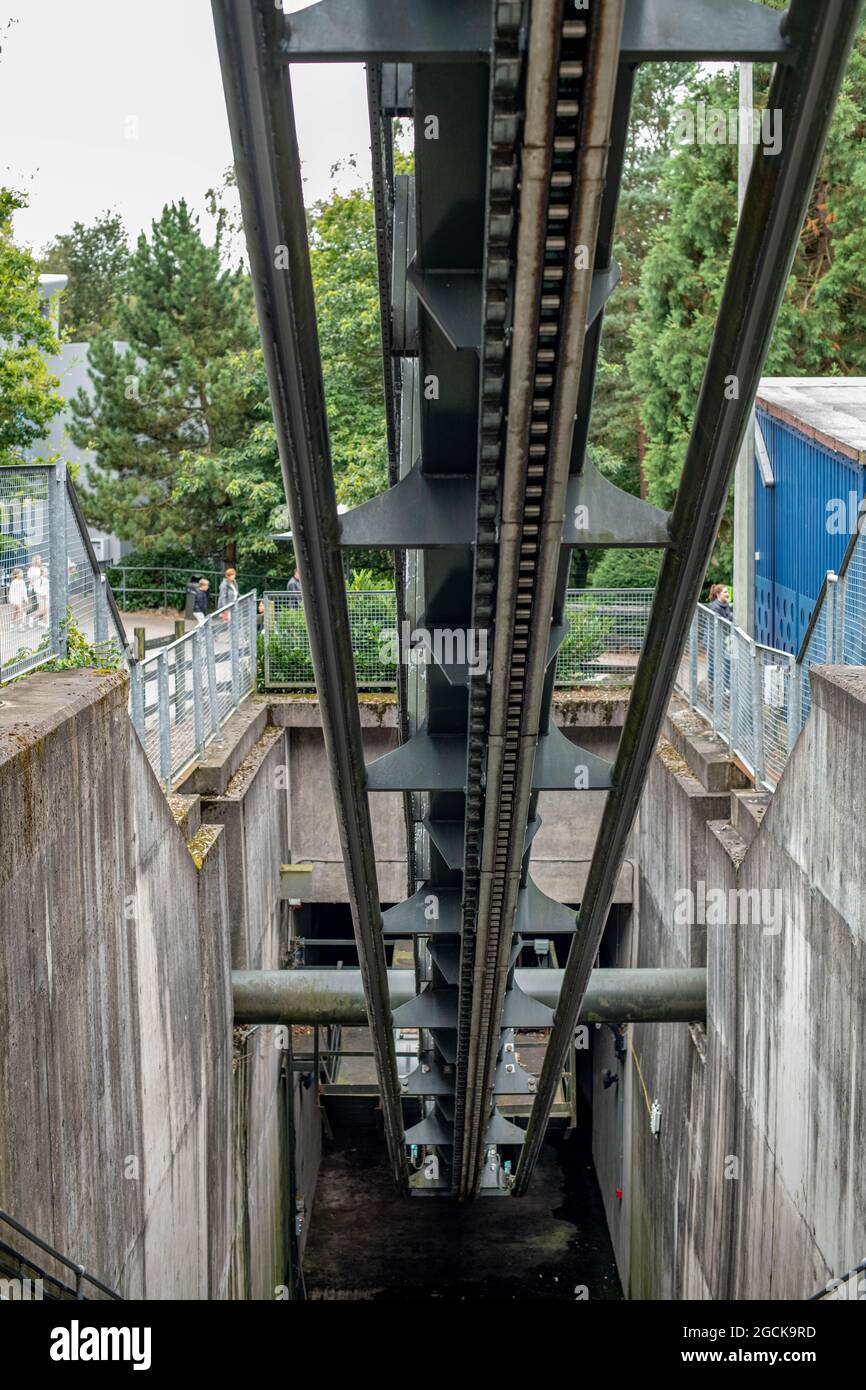 Air Rollercoaster Alton Towers Now Galatica Theme Park Staffordshire ...