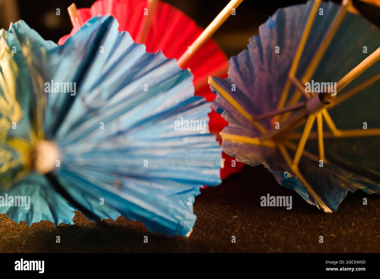 Paper parasols hi-res stock photography and images - Alamy