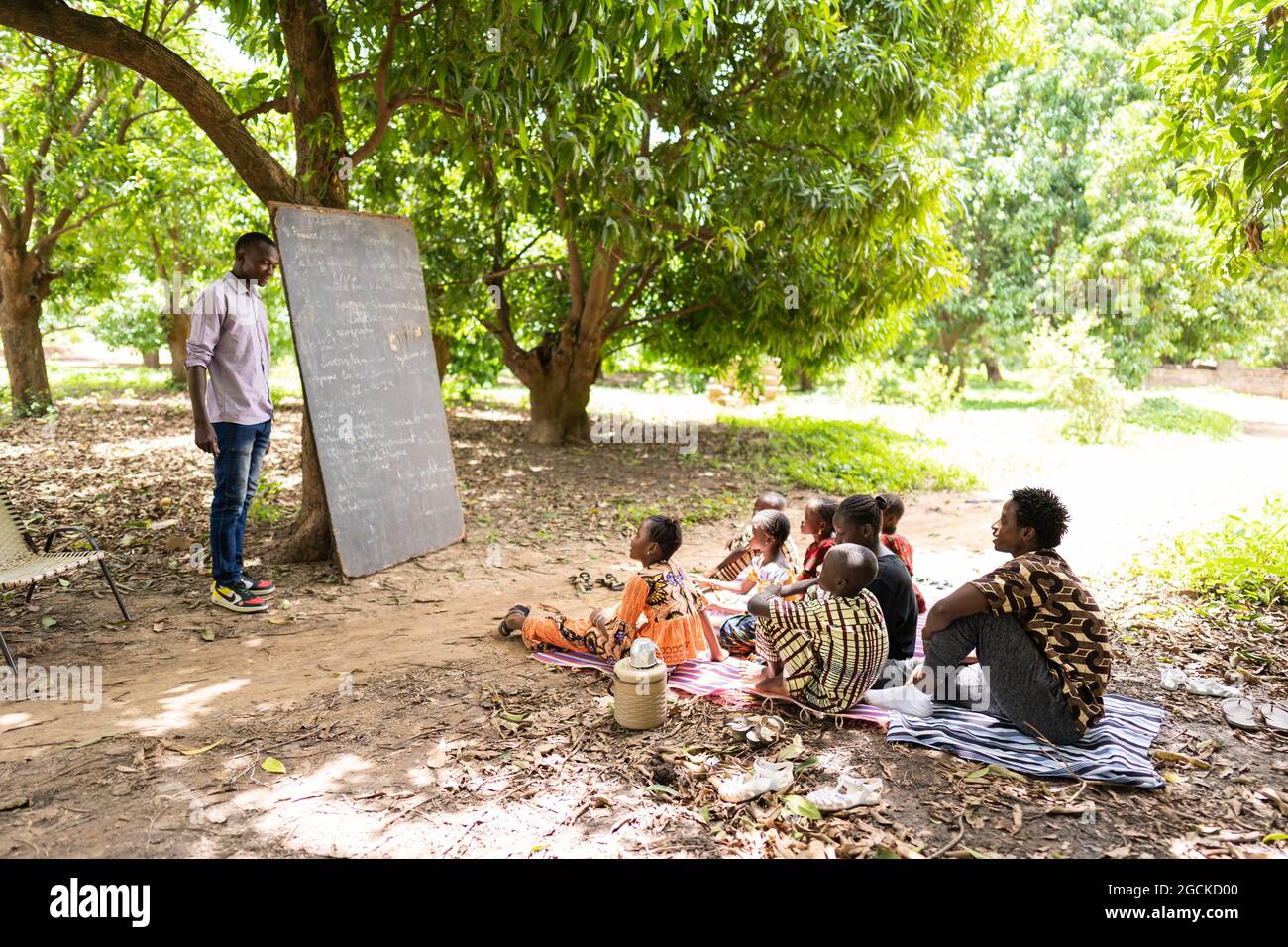 African teacher in africa hi-res stock photography and images - Alamy