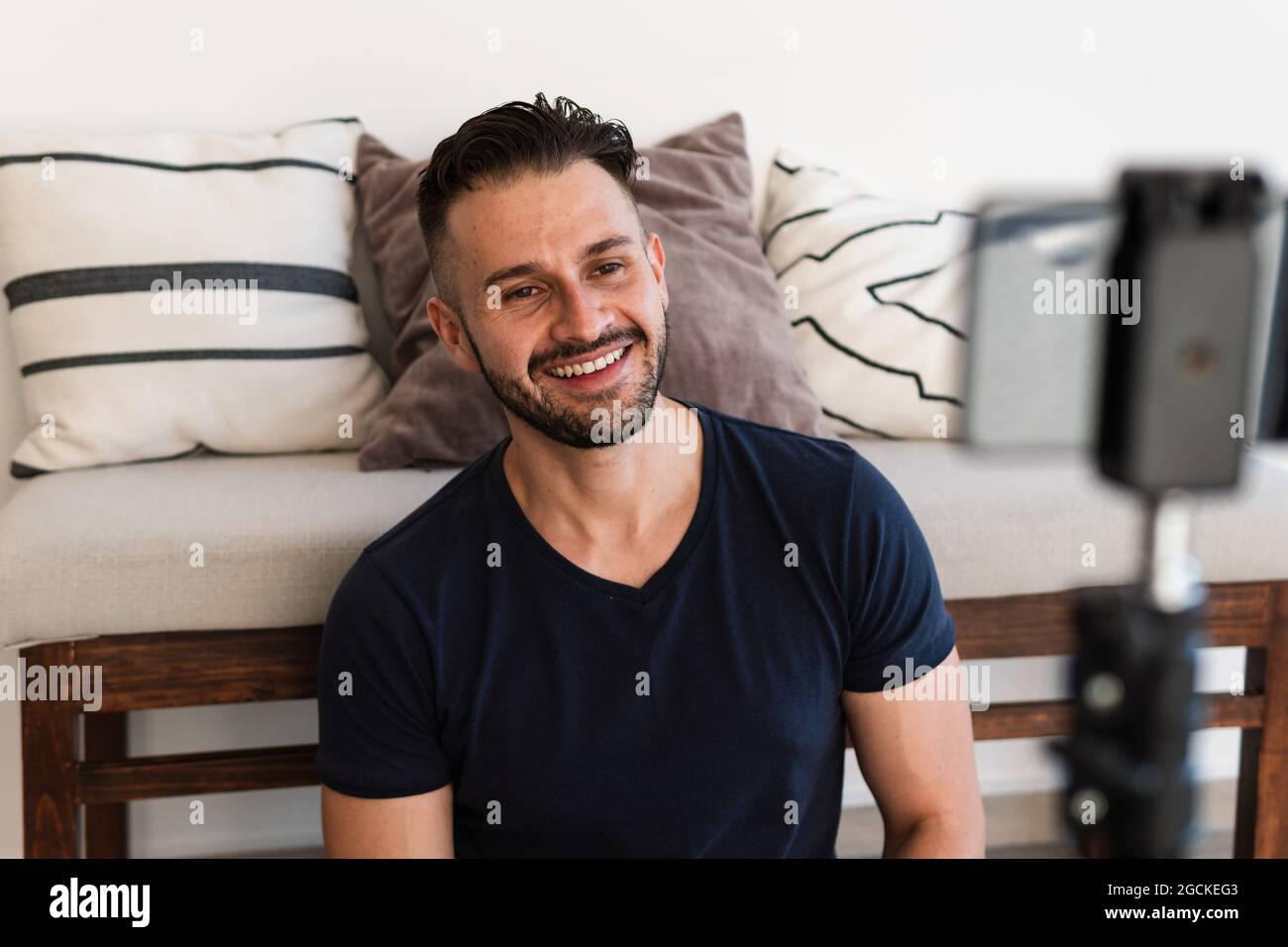Male influencer hi-res stock photography and images - Alamy