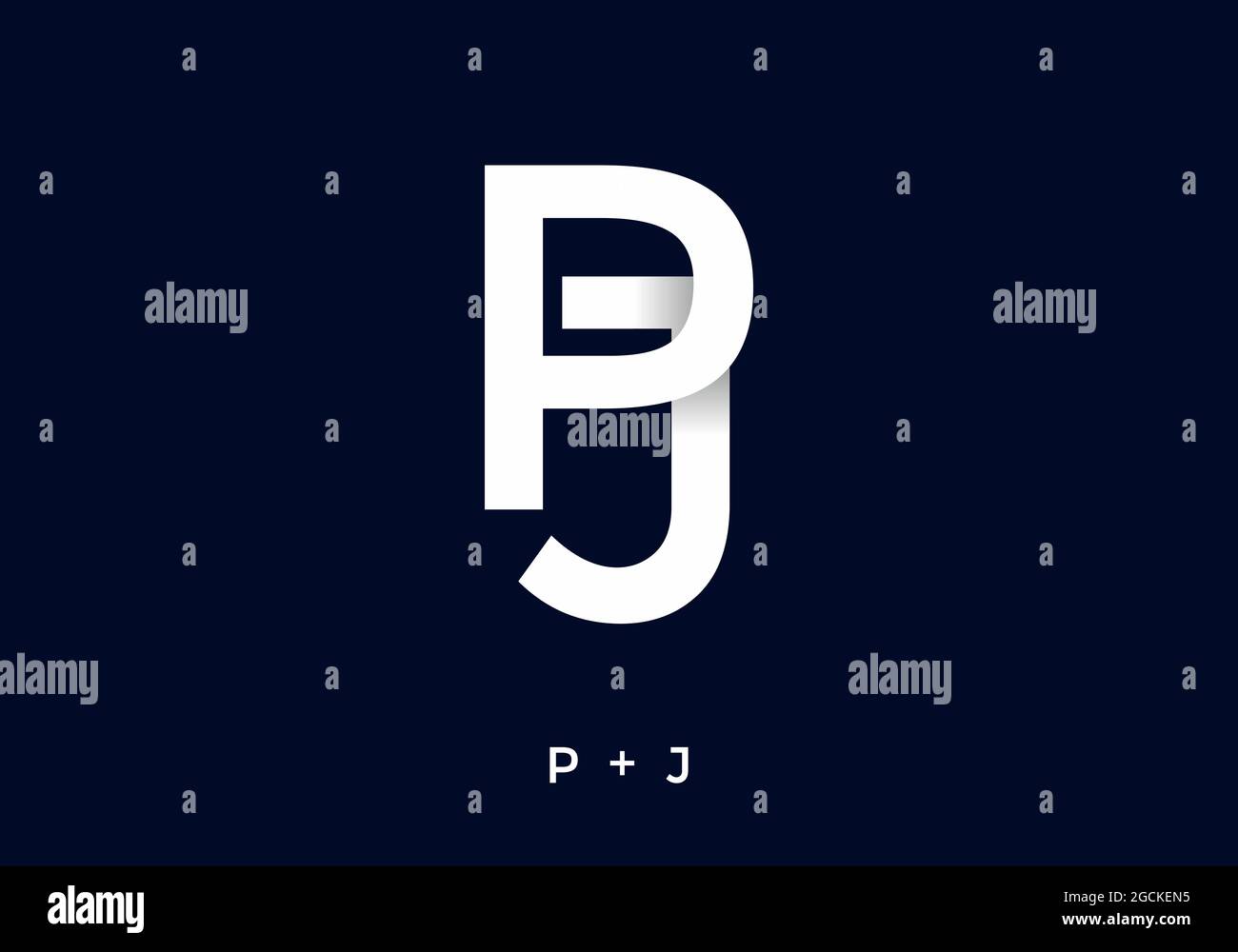 Initial p and j hi-res stock photography and images - Alamy