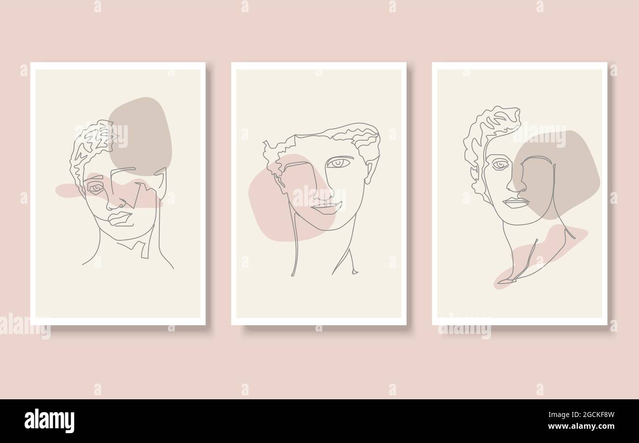 Antique characters set. Line art Stock Vector Image & Art - Alamy