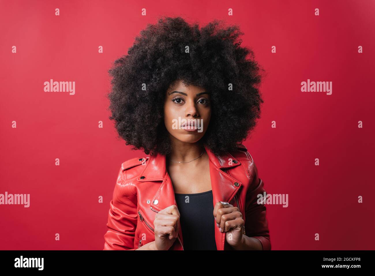 Healer practicing palm healing technique for female client lying on ...
