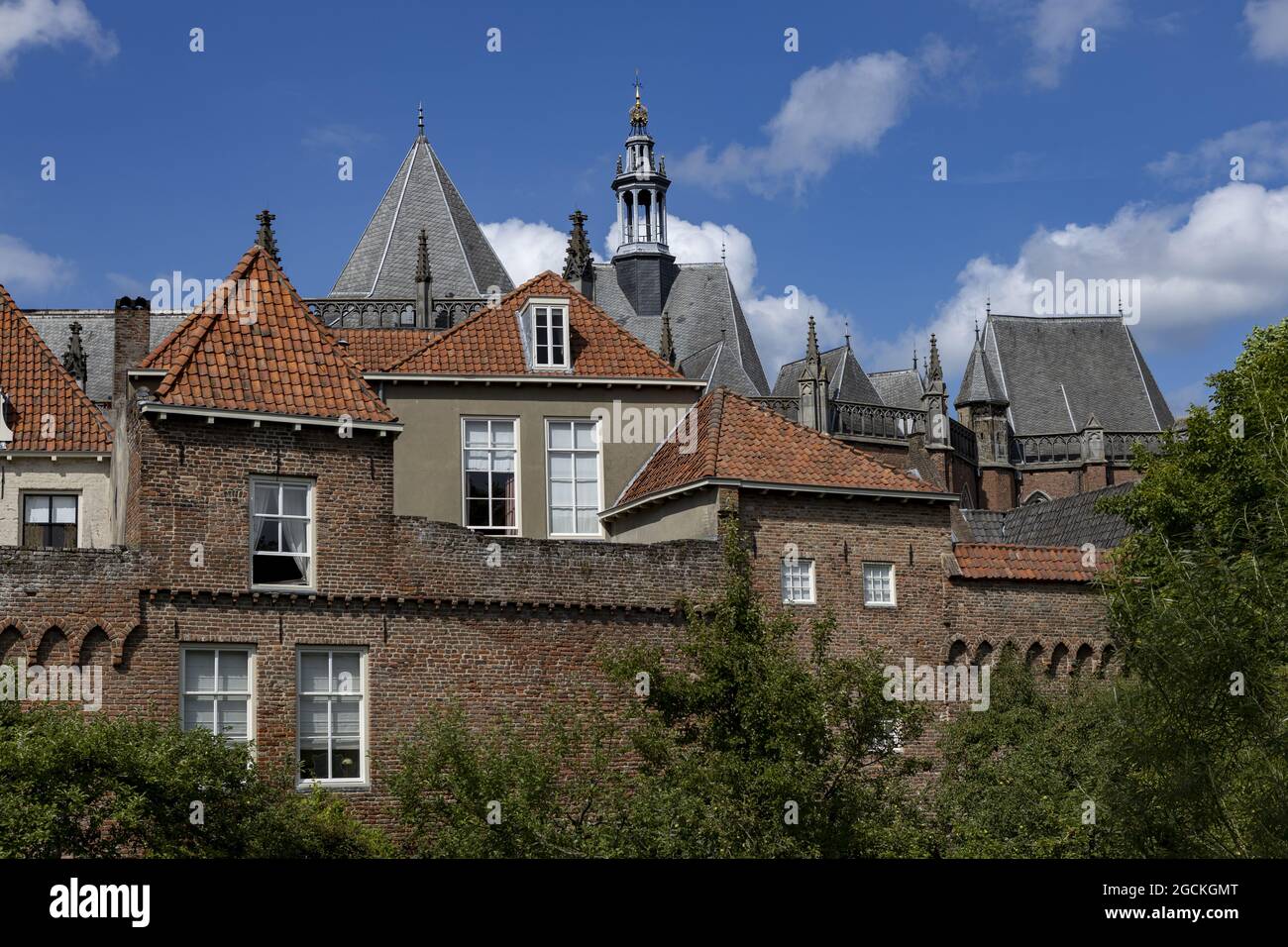 Historic architectural detail of Dutch town Stock Photo - Alamy