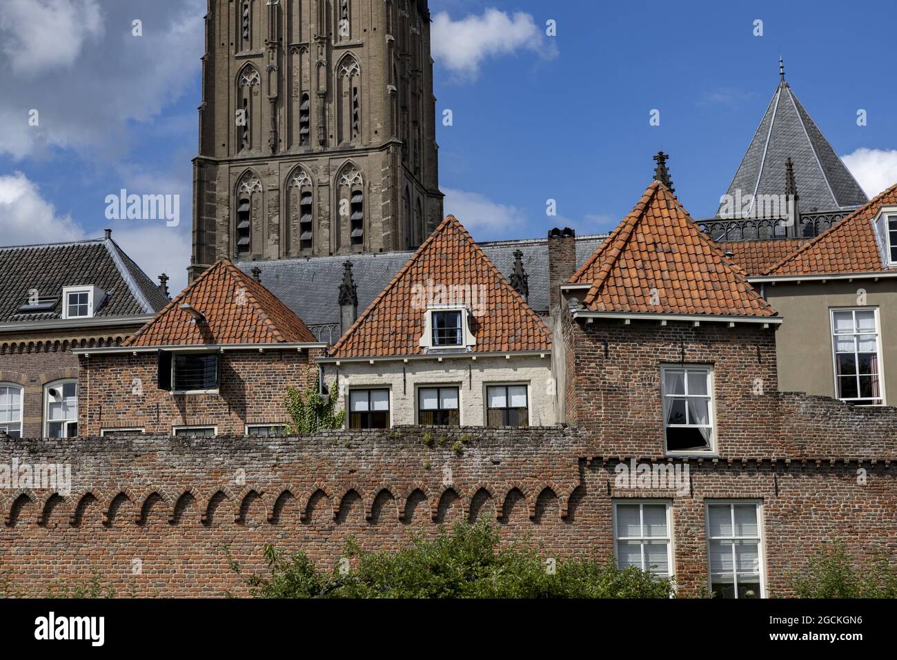 Historic architectural detail of Dutch town Stock Photo - Alamy