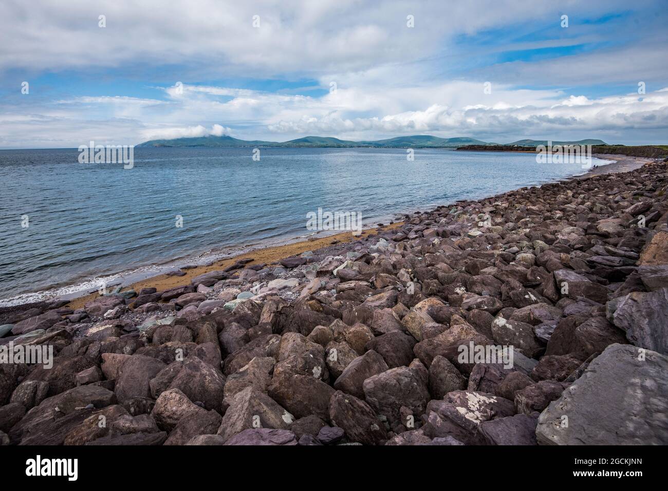 Ballinskelligs Bay, Waterville,On the Ring of Kerry route, South West ...