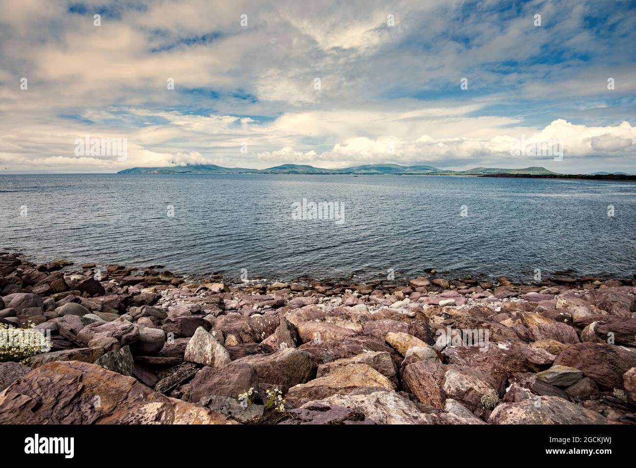 Ballinskelligs Bay, Waterville,On the Ring of Kerry route, South West ...