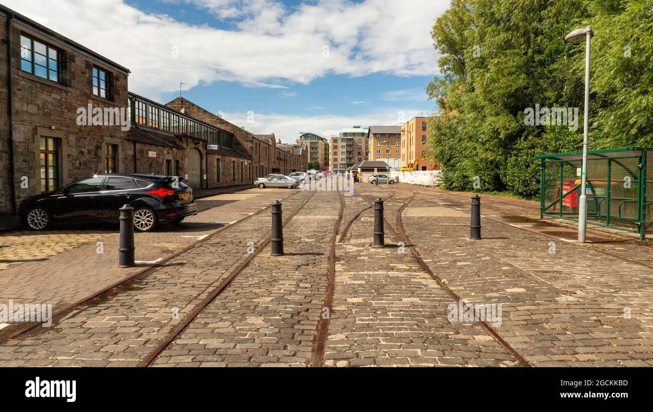 Victoria Quay is reclaimed dockland and offices were built for Scottish ...