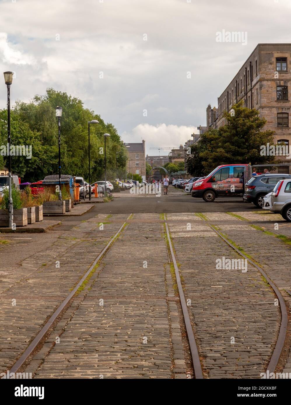 Victoria Quay is reclaimed dockland and offices were built for Scottish ...