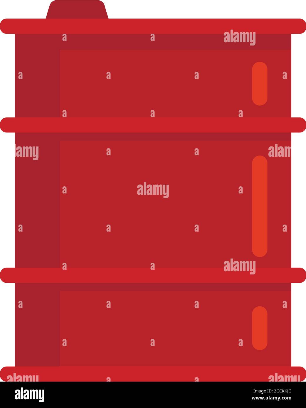 Barrel storage icon. Flat illustration of barrel storage vector icon ...