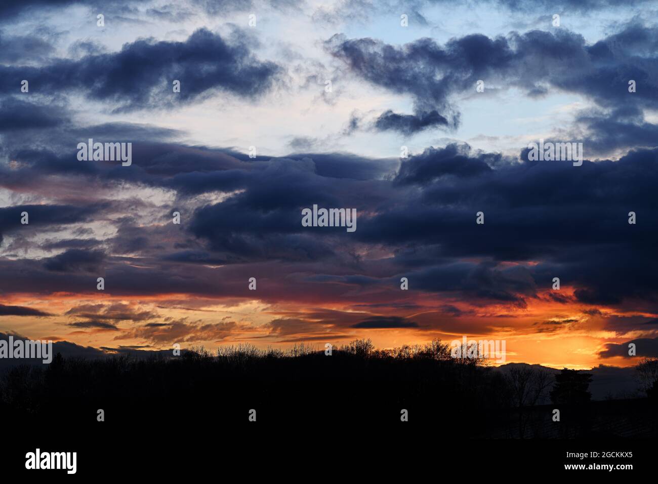 Sunset over wetlands hi-res stock photography and images - Alamy