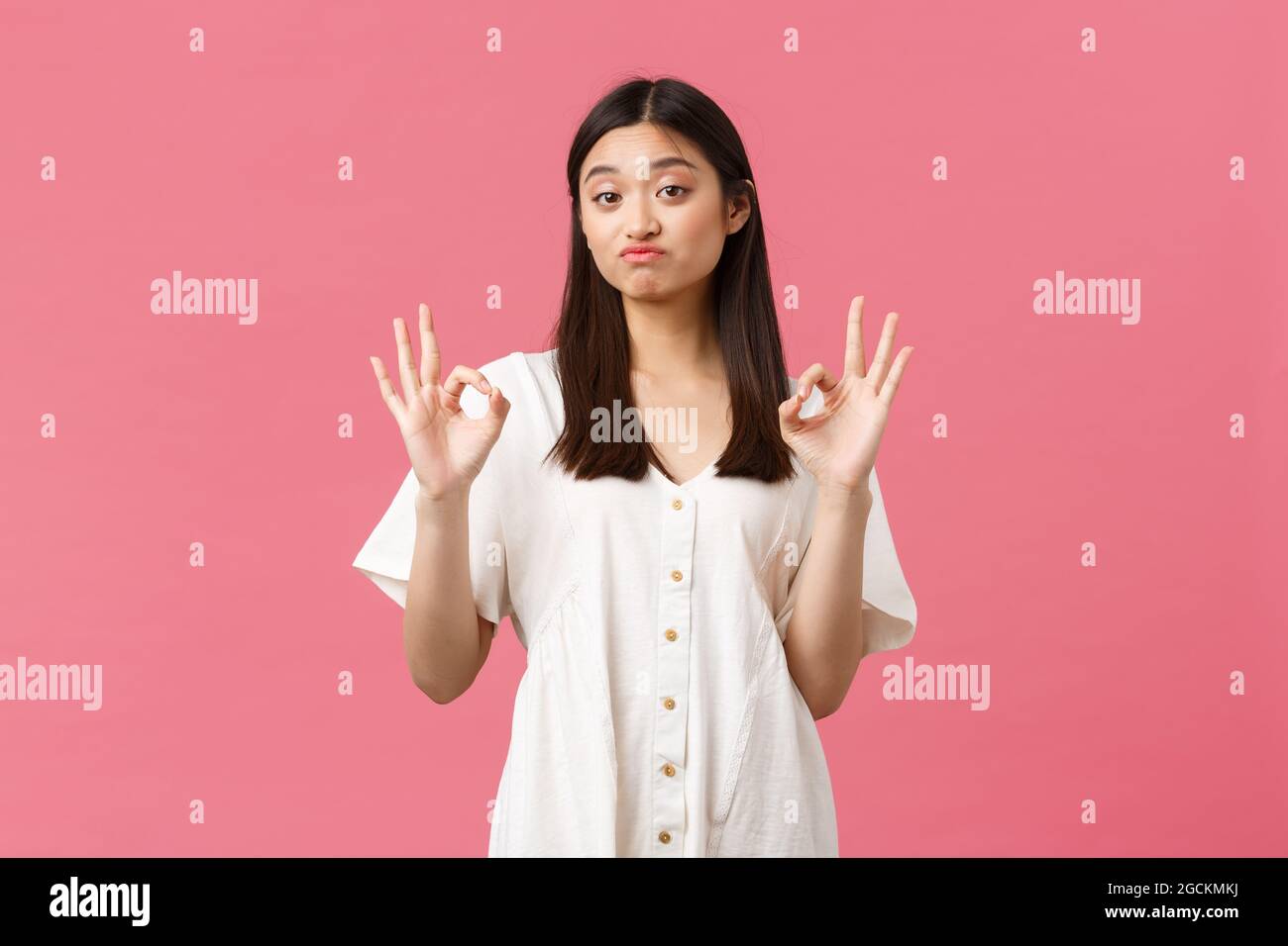 Beauty, people emotions and summer leisure and vacation concept. Not ...