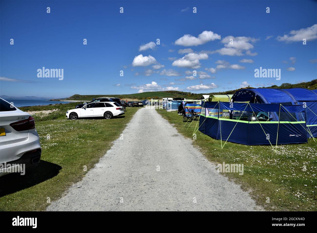 Port Ban Holiday Park, Scotland Stock Photo - Alamy