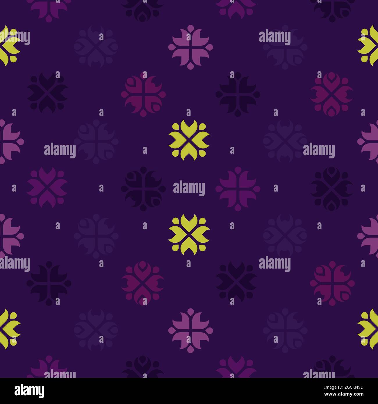 Purple background with folk pattern - vector background Stock Vector ...