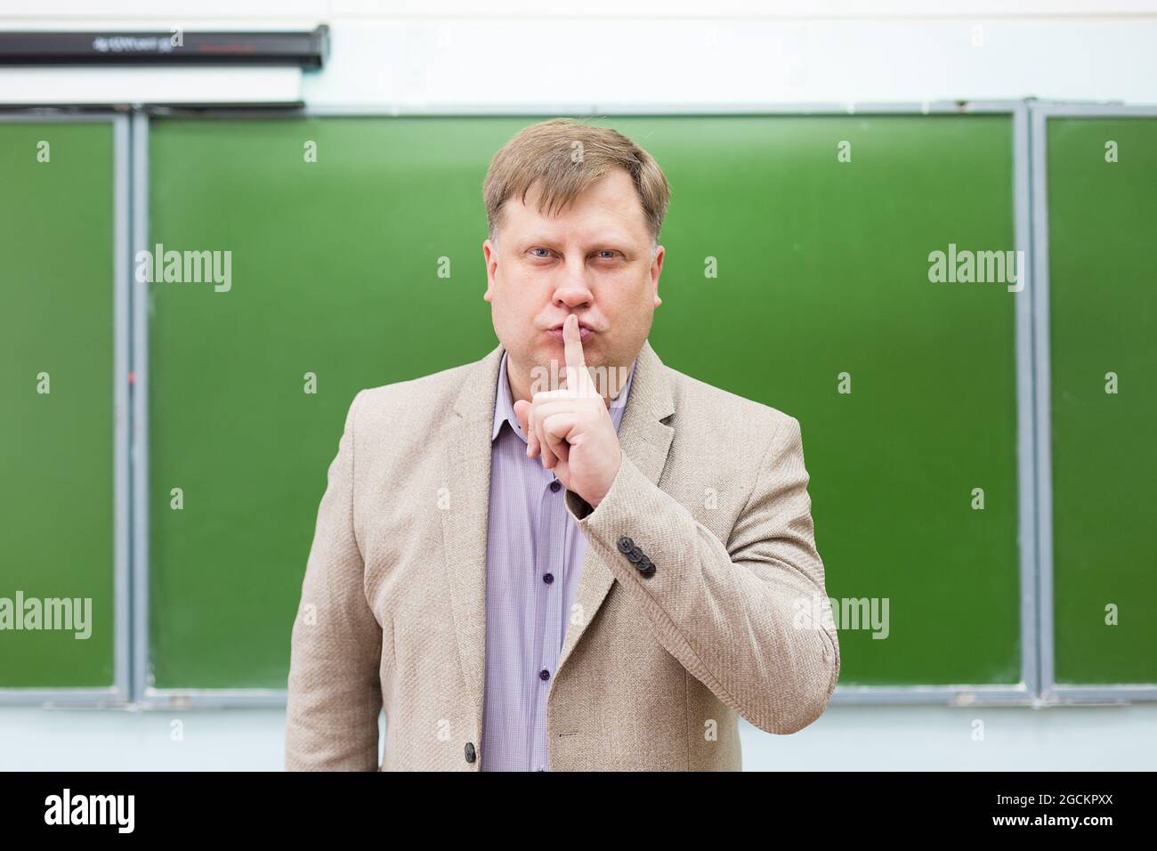 Angry professor with student hi-res stock photography and images - Alamy