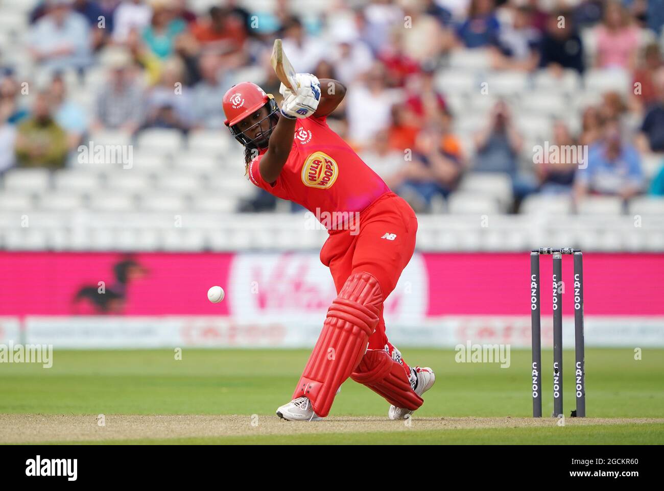 Welsh Fire's Hayley Matthews (left) and Bryony Smith during The Hundred ...