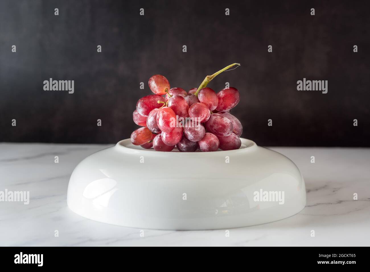 Sweet tasty white grape bunch hi-res stock photography and images - Alamy