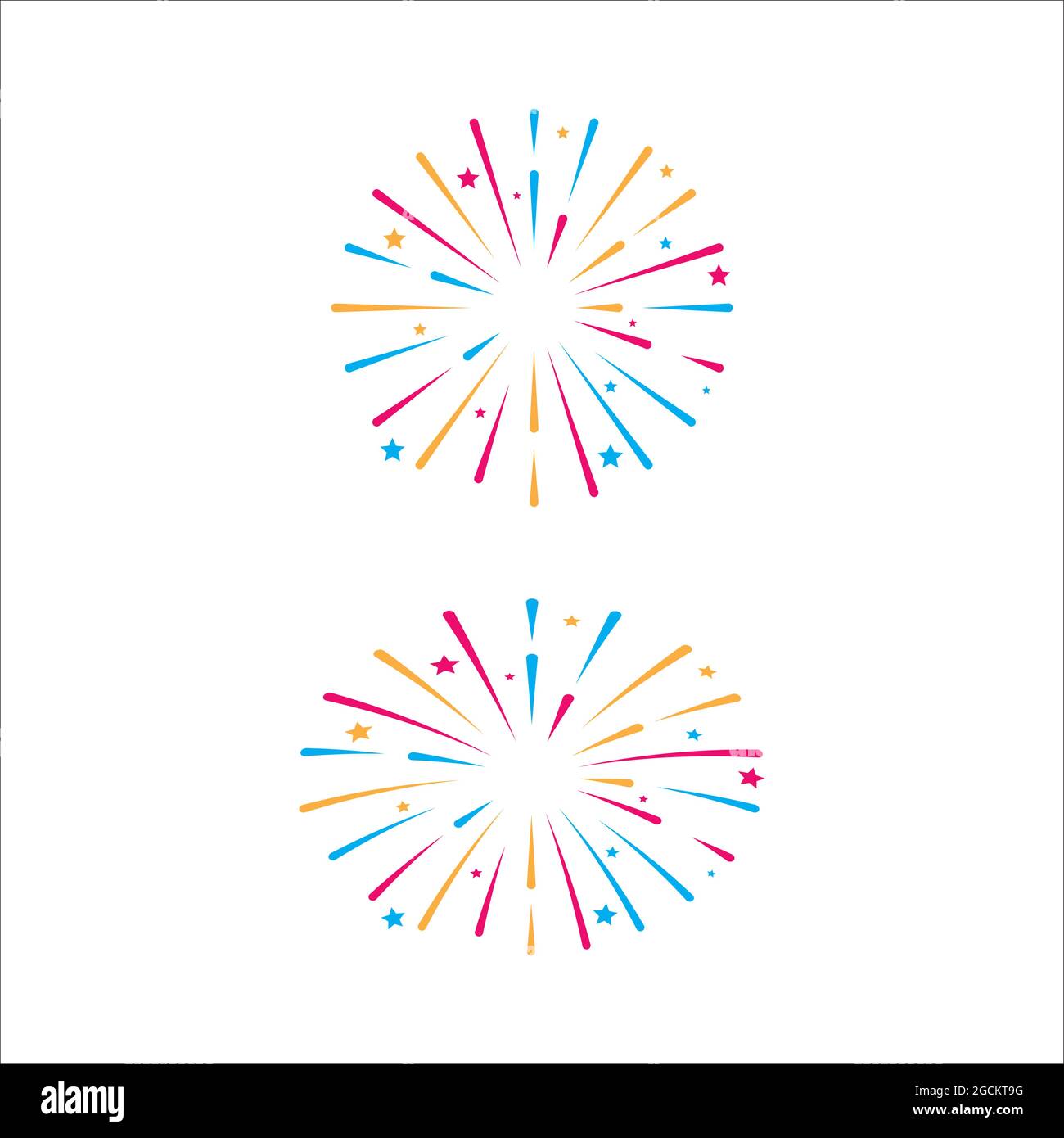 Star firework Stock Vector Images - Alamy