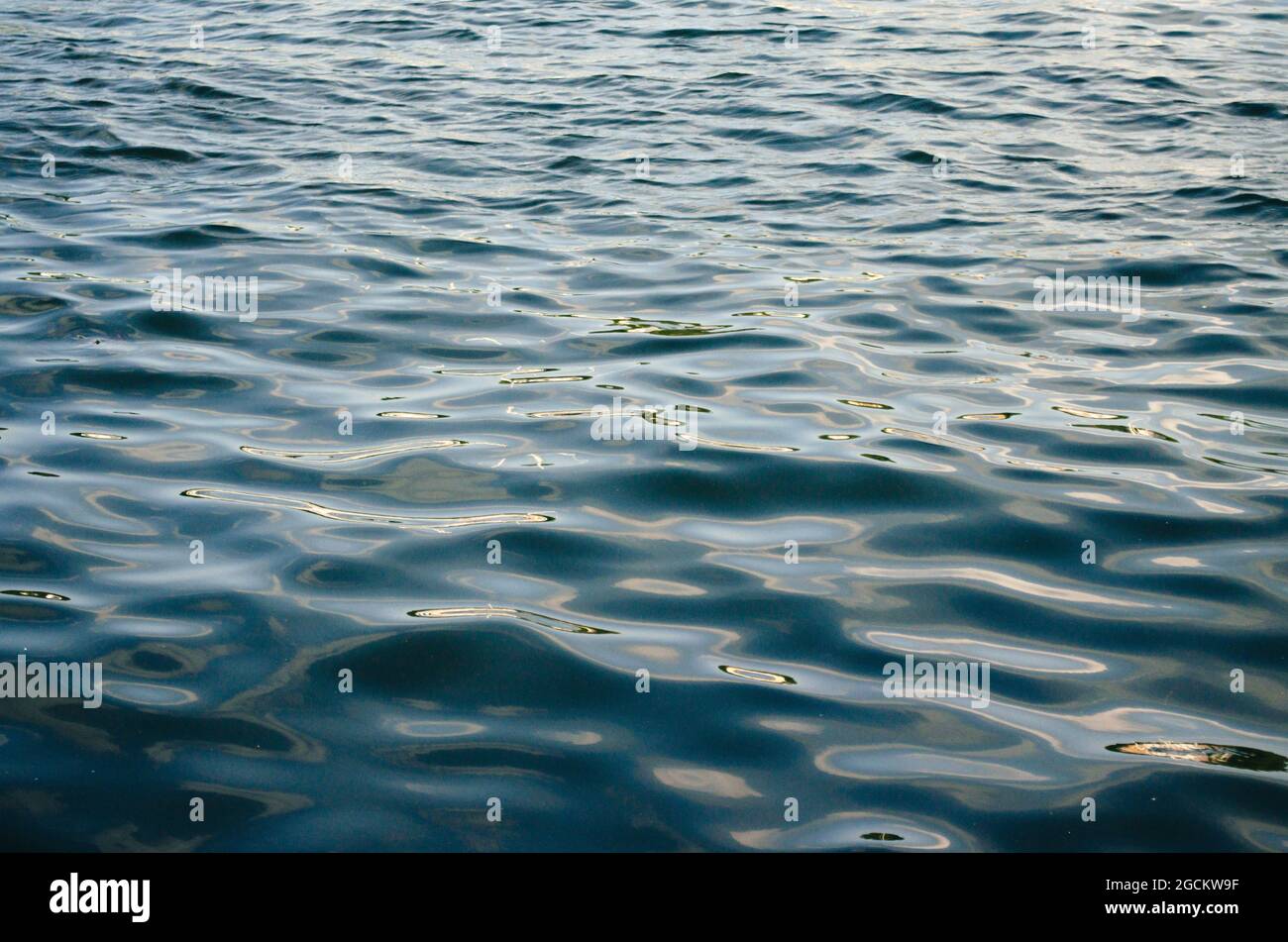 Closeup shot of the ocean surface with ripples Stock Photo - Alamy
