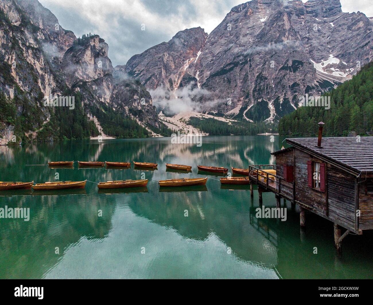 Lago di Brais Stock Photo - Alamy