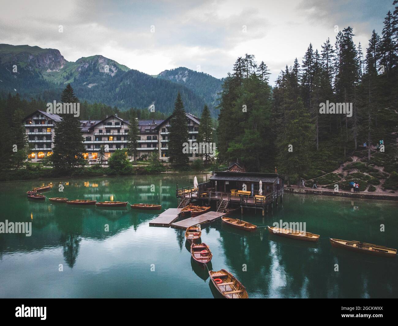 Lago di Brais Stock Photo - Alamy