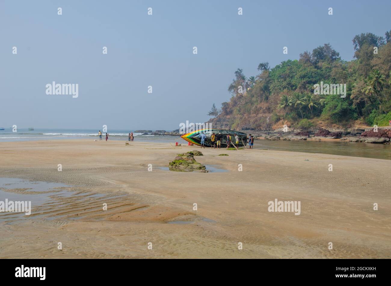 Goa, India Beaches and coastal scenes Stock Photo - Alamy