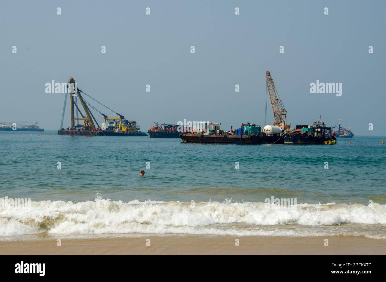 Goa, India Beaches and coastal scenes Stock Photo - Alamy