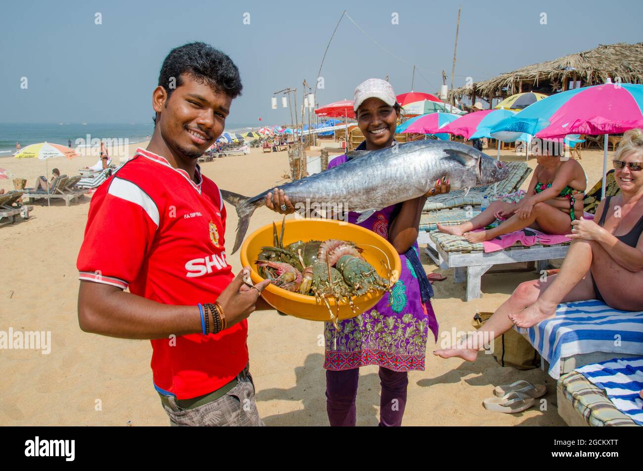 Goa, India Beaches and coastal scenes Stock Photo - Alamy