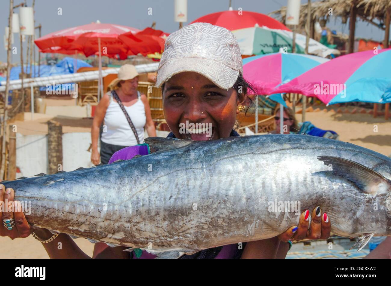 Goa, India Beaches and coastal scenes Stock Photo - Alamy