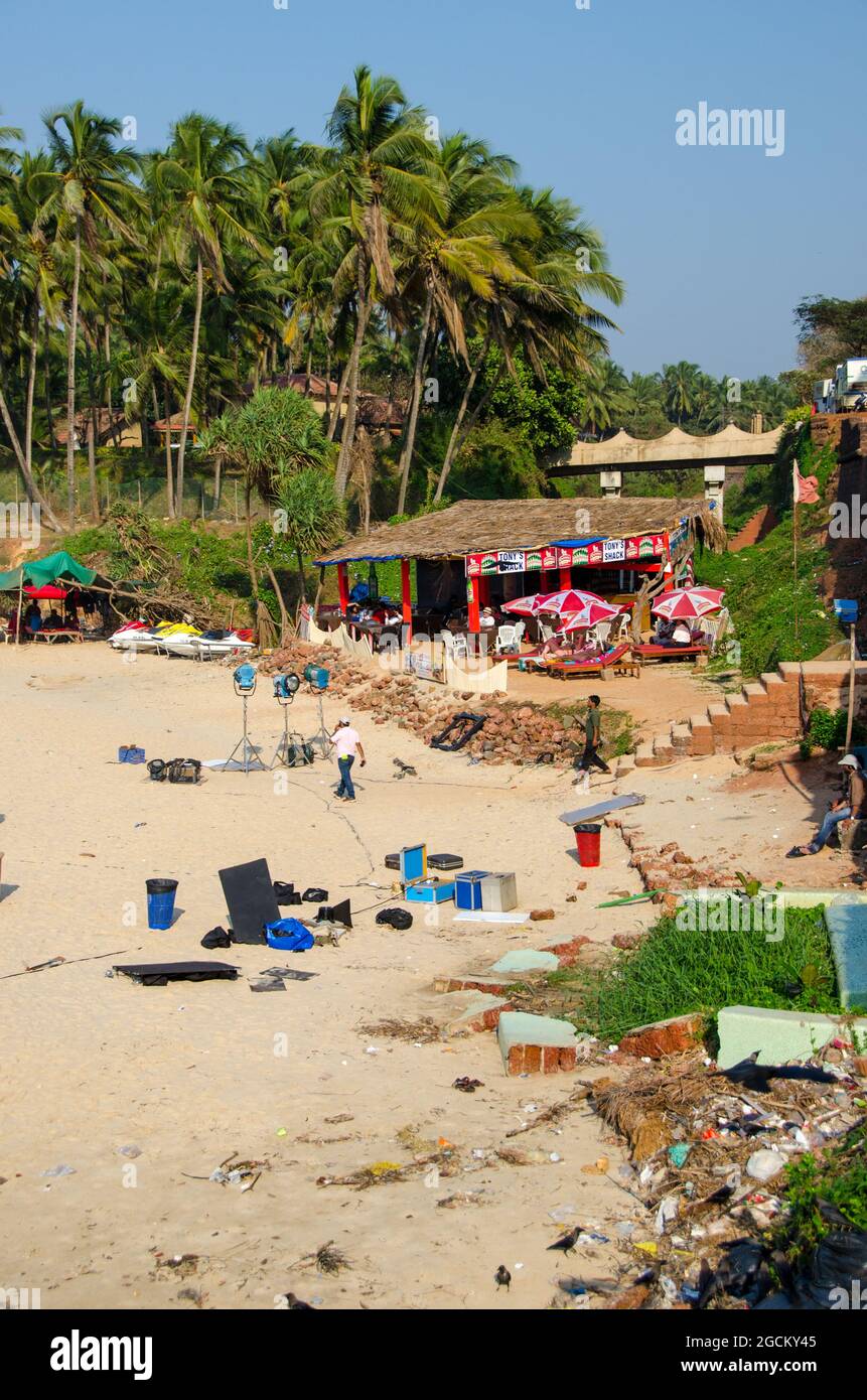 Goa, India Beaches and coastal scenes Stock Photo - Alamy