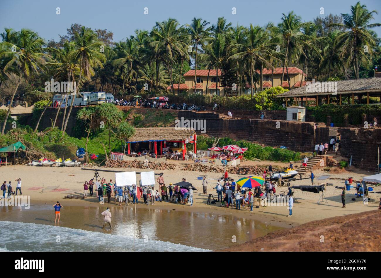 Goa, India Beaches and coastal scenes Stock Photo - Alamy