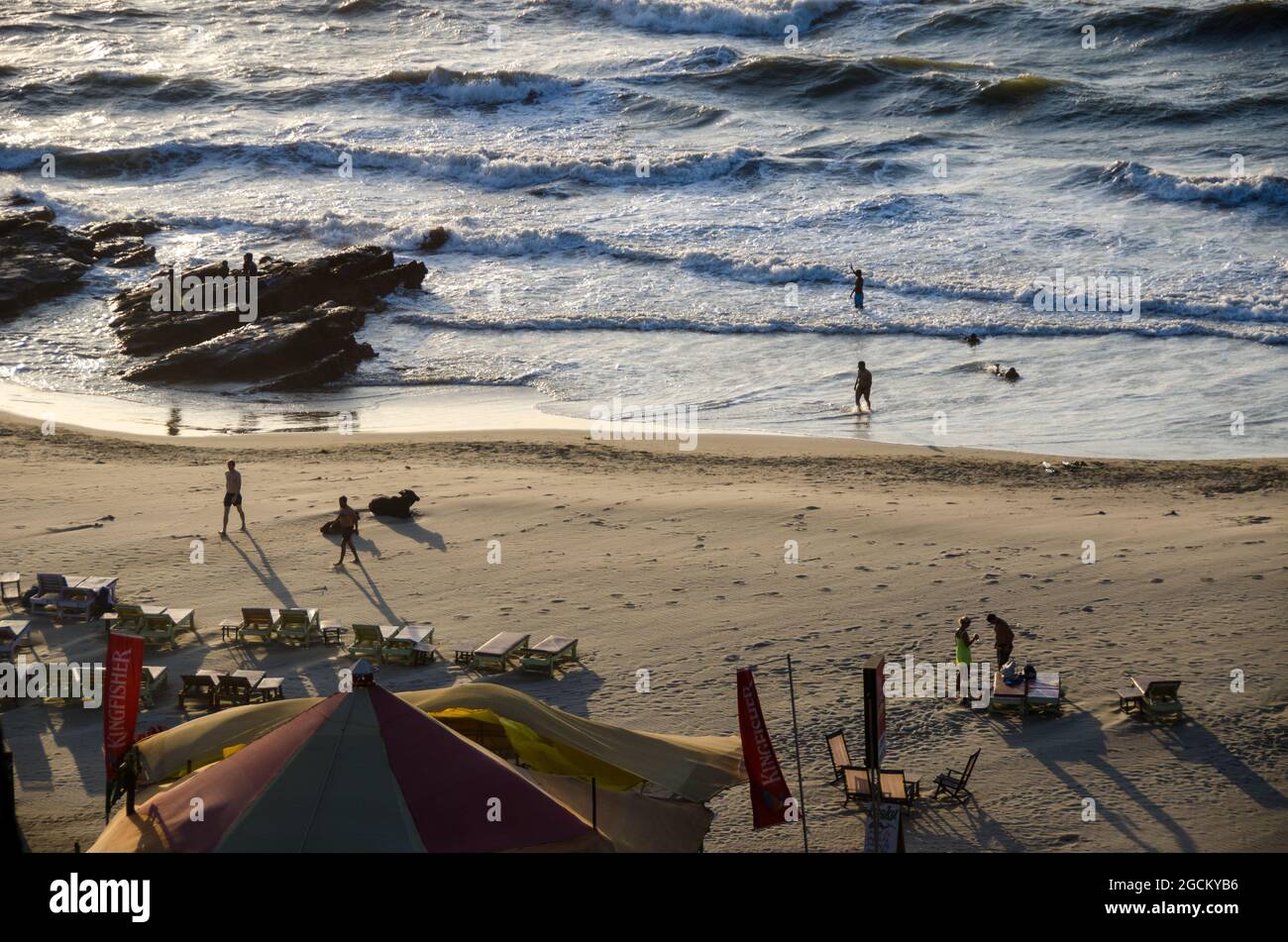 Goa, India Beaches and coastal scenes Stock Photo - Alamy