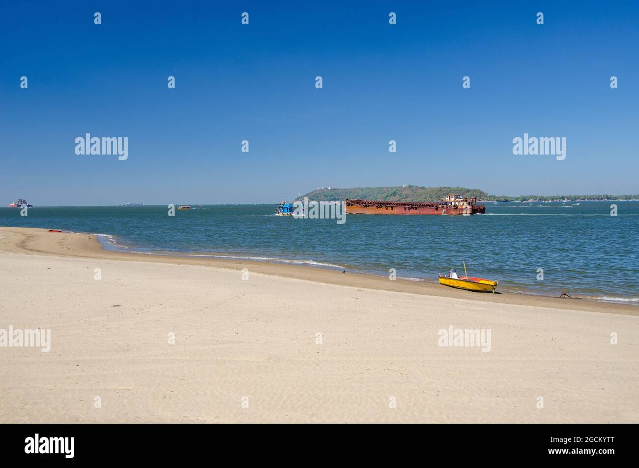 Goa, India Beaches and coastal scenes Stock Photo - Alamy