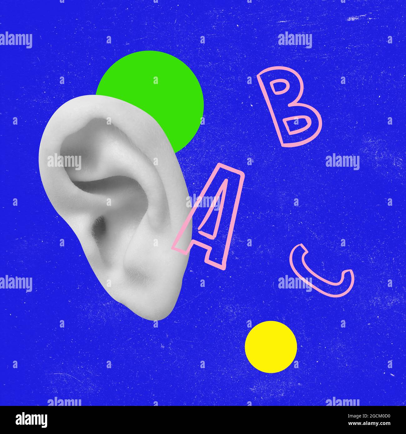 Modern design, contemporary art collage. Inspiration, idea, trendy ...