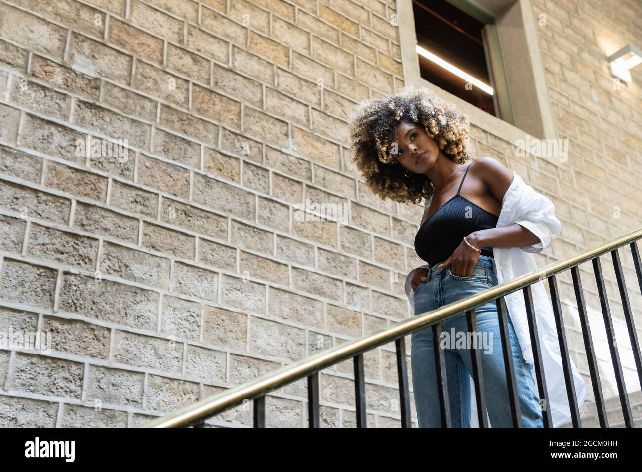African american woman back view dress hi-res stock photography and ...