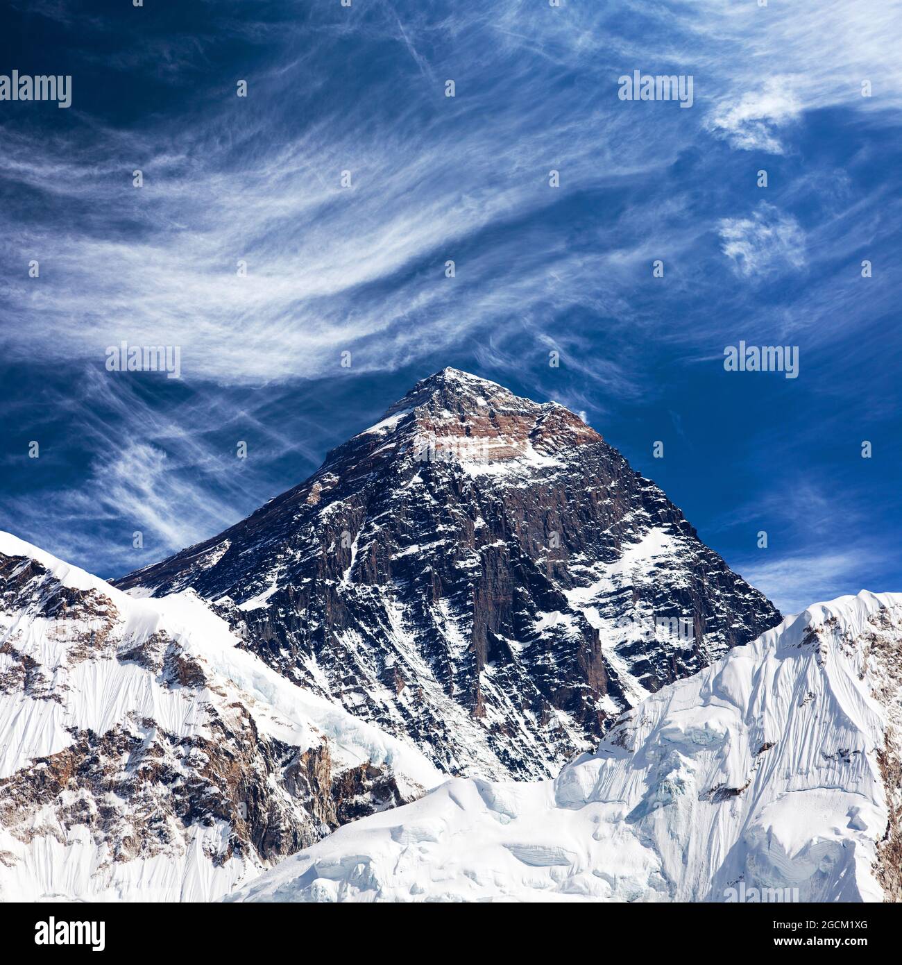 View From The Top Of Mount Everest