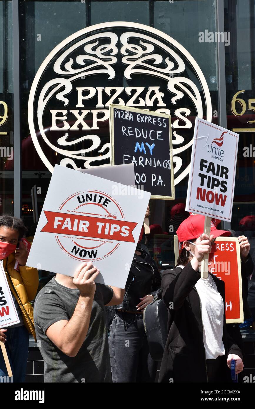 Pizza express the strand hi-res stock photography and images - Alamy