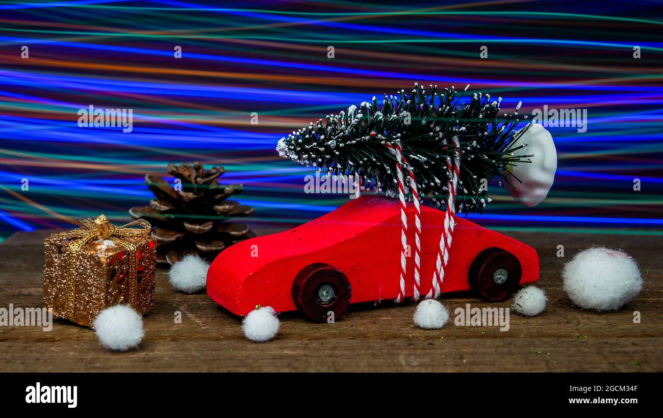 Little red car hi-res stock photography and images - Alamy