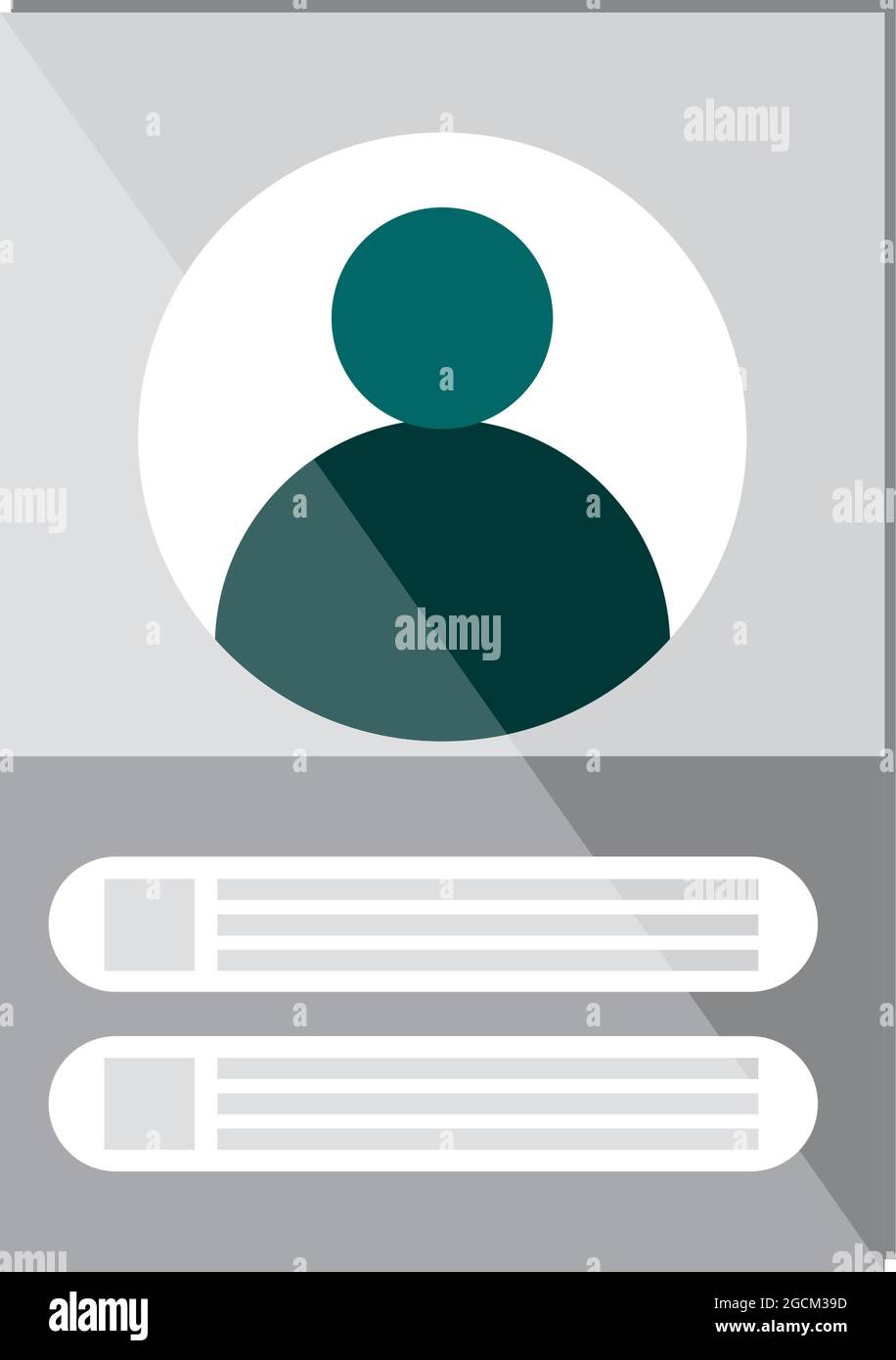 web profile avatar Stock Vector Image & Art - Alamy