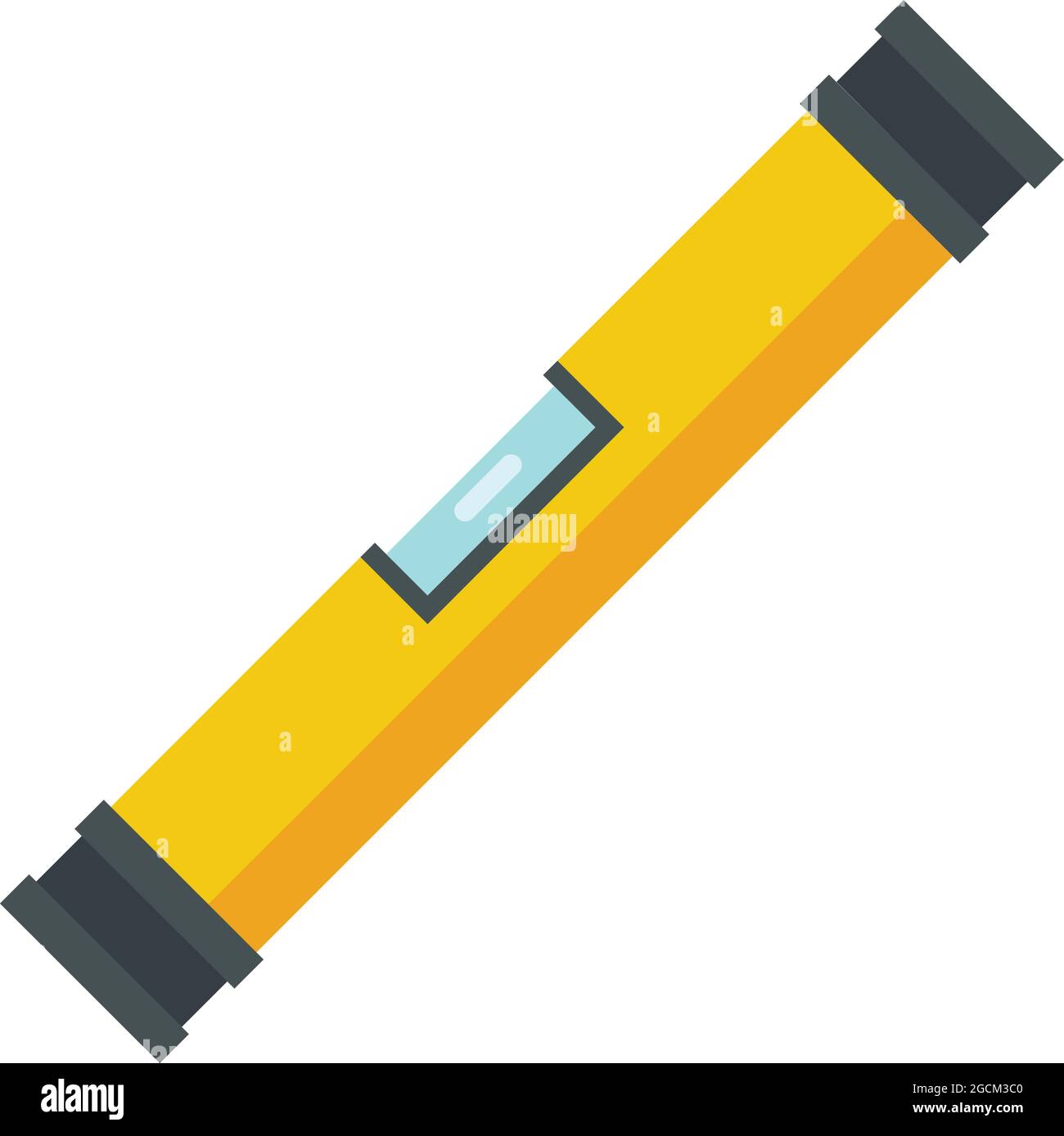 Level bar icon. Flat illustration of level bar vector icon isolated on ...