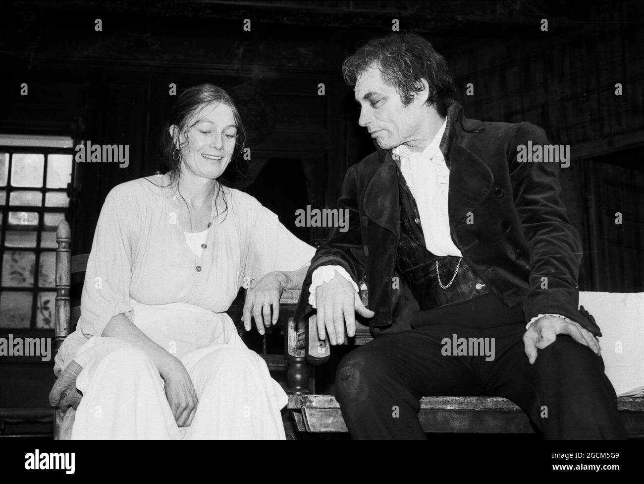 London, UK. LIBRARY. Vanessa Redgrave and Timothy Dalton at a photocall ...