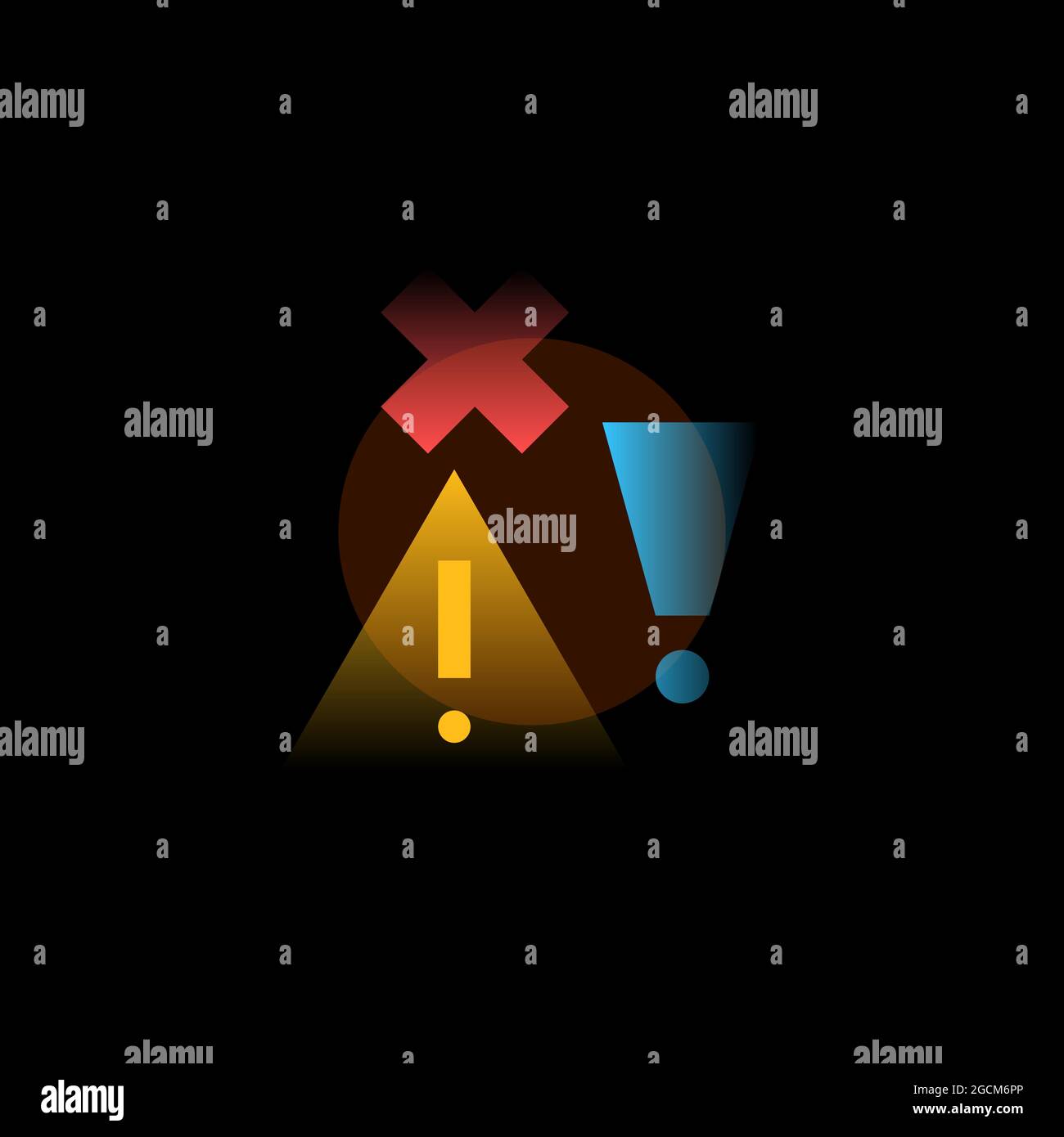 Wrong colour Stock Vector Images - Alamy