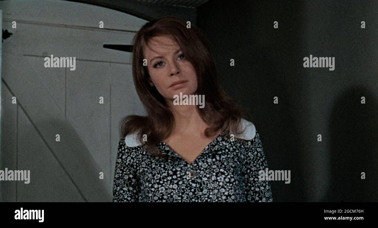 London.UK. Sarah Miles in a scene in the (C) Bridge Films/MGM, Blowup (1966) (also known as Blow ...