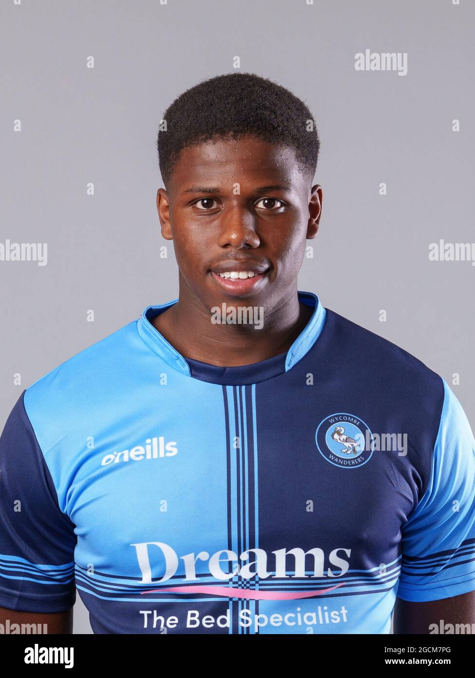 High Wycombe, UK. 03rd Aug, 2021. Andre Burley of Wycombe Wanderers ...