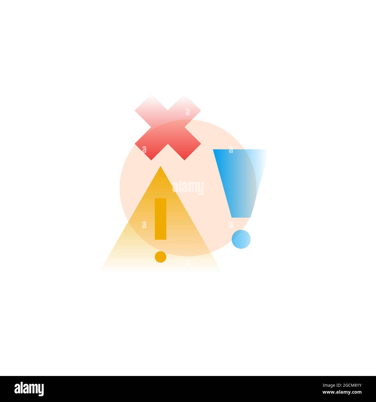 Wrong colour Stock Vector Images - Alamy