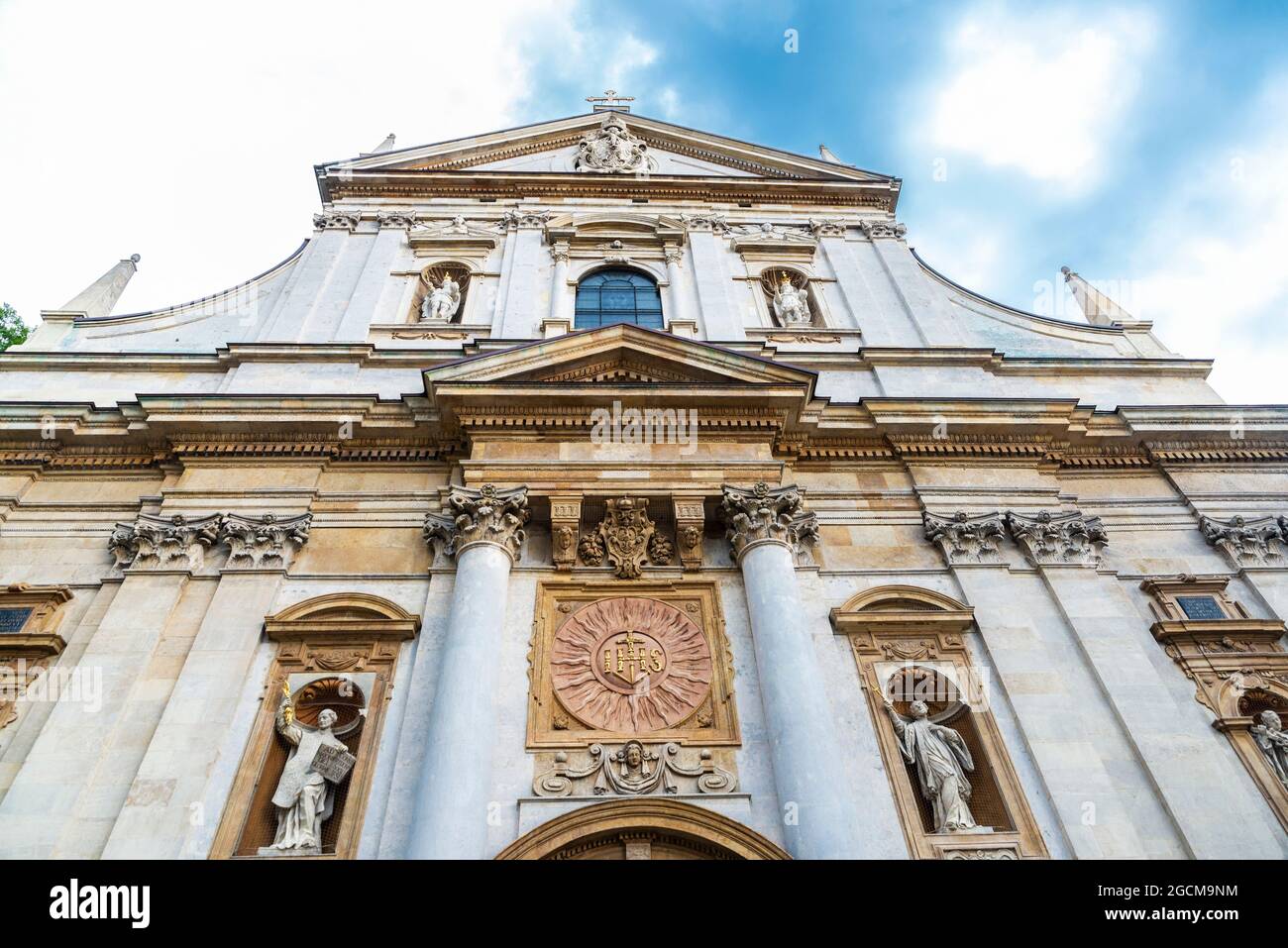 Church of Saints Peter and Paul, Roman Catholic Polish Baroque church ...